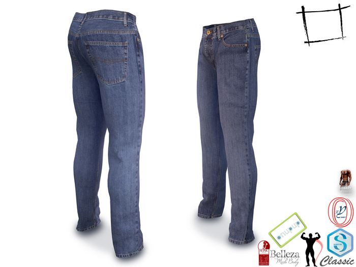 Second Life Marketplace - Full Perm Fashion Essentials Men's Regular ...
