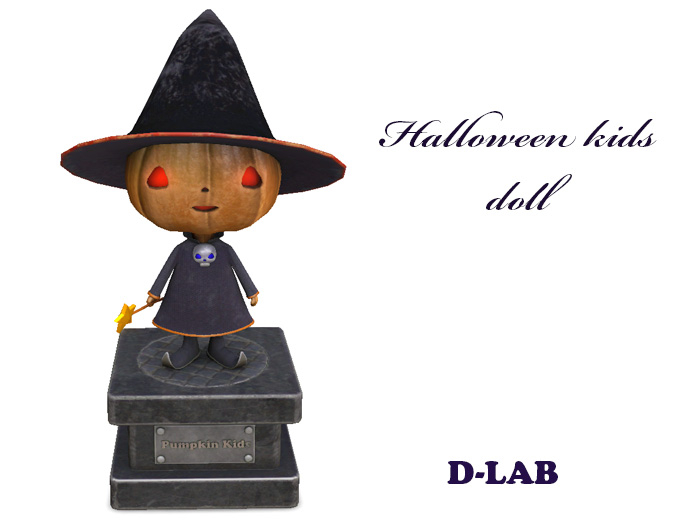Second Life Marketplace - D-LAB Halloween kids doll