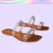 Second Life Marketplace - Orange Chain Sandals