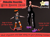 Second Life Marketplace - [Starries] Rideable Witch Roomba Vacumm