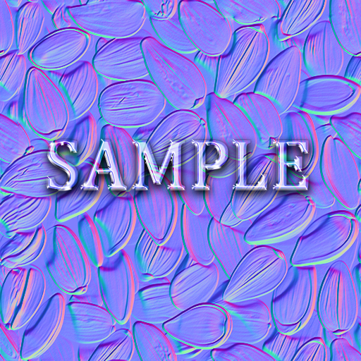 Second Life Marketplace - Zoy Texture [ Pumpkin Seeds Seamless ] Normal Map