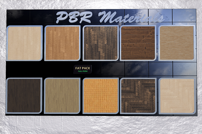 Second Life Marketplace - PBR SHOP - WoodFloor Material 2K 2048x2048 ...