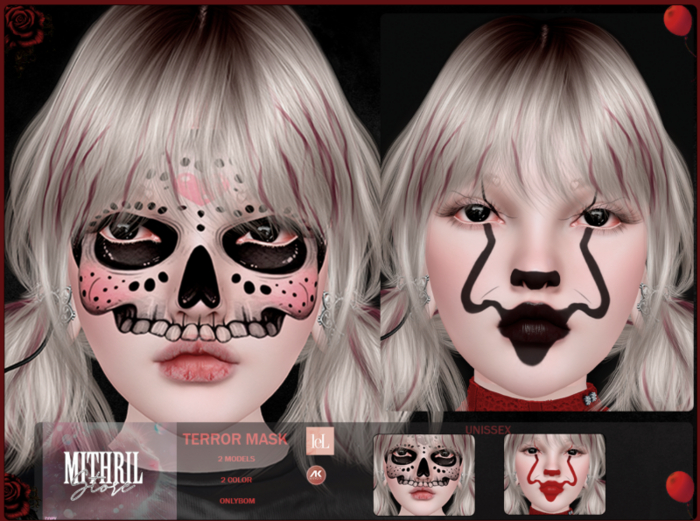 Second Life Marketplace - Mithril Store_ Terror mask