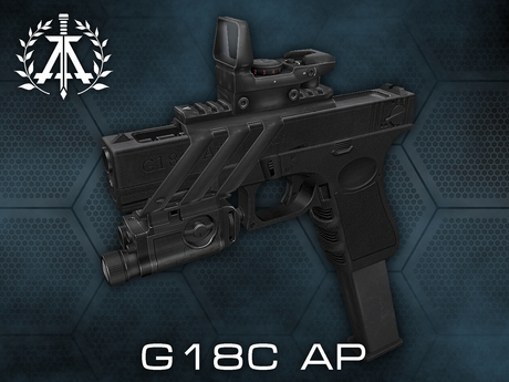 Second Life Marketplace - Advanced Tactical Firearms - G18C Automatic ...