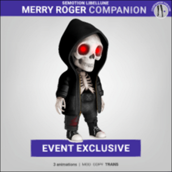 Second Life Marketplace - SEmotion Libellune Merry Roger Companion ...
