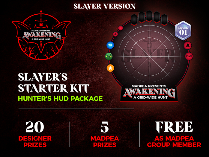 Second Life Marketplace - MadPea TAH: Slayer's Starter Kit