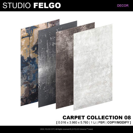 Second Life Marketplace - Studio FELGO // Carpets 08