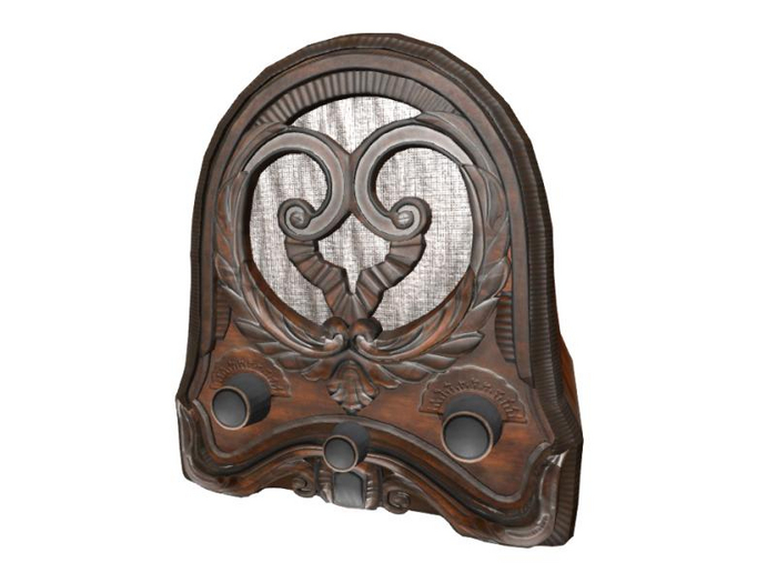 Second Life Marketplace - [VORTEX]Vintage Radio #2 FULLPERM