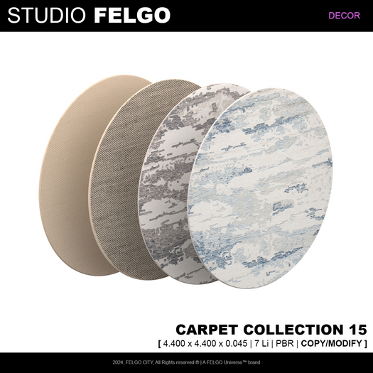 Second Life Marketplace - Studio FELGO // Carpets 15