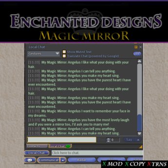 Second Life Marketplace - Enchanted Designs - Magic Mirror