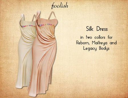 Second Life Marketplace - foolish - Silk Dress Box