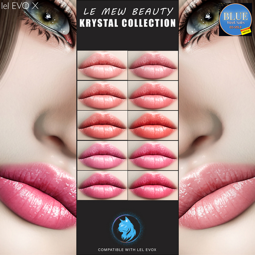 Second Life Marketplace - ..::Le Mew Beauty::.. Krystal Collection ...
