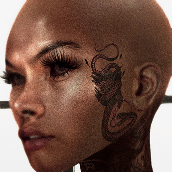 Second Life Marketplace - FR ~ Snake Attack Face Tattoo Evo X