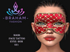 Second Life Marketplace - '' Braham Fasihon '' Face Tattoo Mask EvoX ...