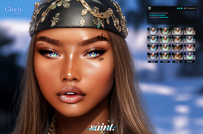 Second Life Marketplace - ! #saint. x glorb retinal (fatpack)
