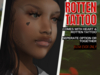 Second Life Marketplace - Rotten Face Tattoo Evox