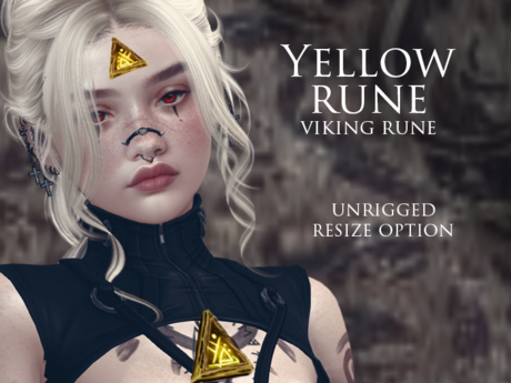 Second Life Marketplace - Darkhold - Yellow Magic Rune