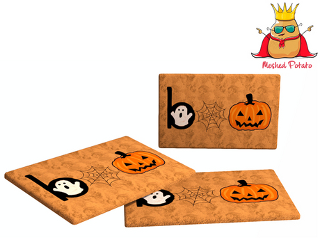 Second Life Marketplace - Meshed Potato - Halloween Boo Carpet Full ...