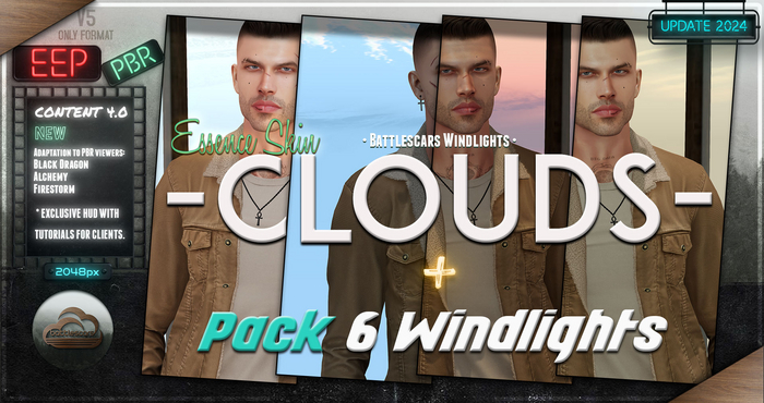 Second Life Marketplace - - BATTLESCARS WINDLIGHTS - CLOUDS - ESSENCE ...
