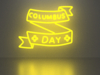 Second Life Marketplace - Columbus day 1 neon sign Full Permission