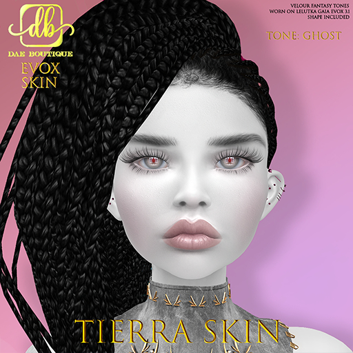 Second Life Marketplace - TIERRA Skin EvoX GHOST FANTASY VELOUR TONE
