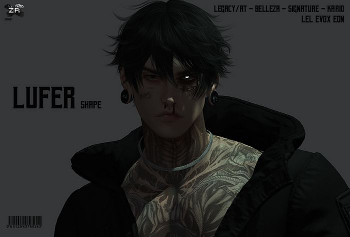 Second Life Marketplace - .ZENER.- Lufer Shape - Lel Eon EvoX
