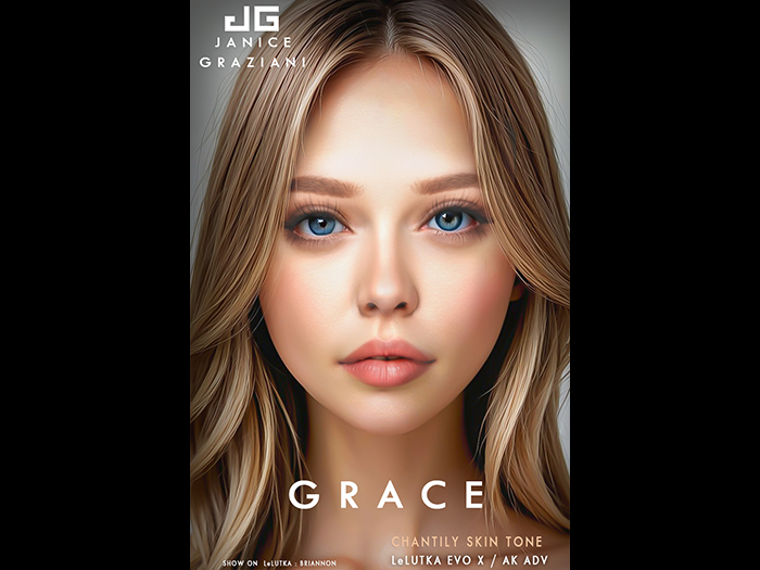 Second Life Marketplace - [ J G ] JANICE GRAZIANI - "GRACE" SKIN for ...