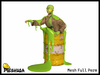 Second Life Marketplace - Meshuga Toxic Ted Halloween Zombie Character ...
