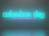 Second Life Marketplace - Columbus day 4 neon sign Full Permission