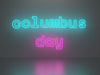 Second Life Marketplace - Columbus day 5 neon sign Full Permission