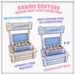 Second Life Marketplace - Kawaii Couture - Lemonade Slushie Stand - Blue
