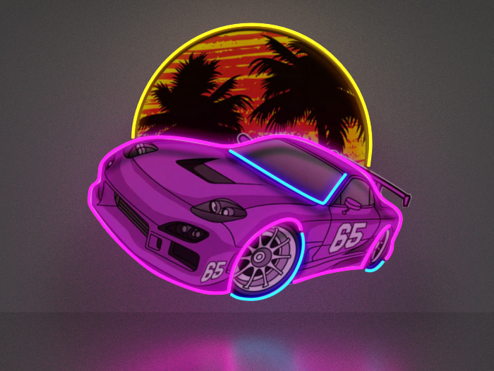 Second Life Marketplace - Car 9 Neon picture Full Permission