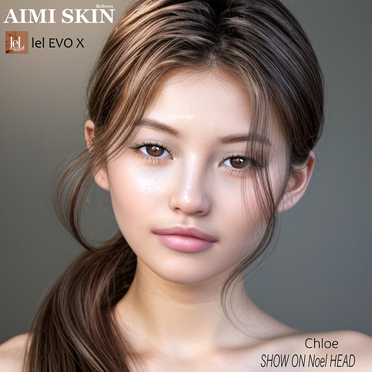 Second Life Marketplace - {AIMI} Chloe BOM SKIN for Lel EvoX Tone 2