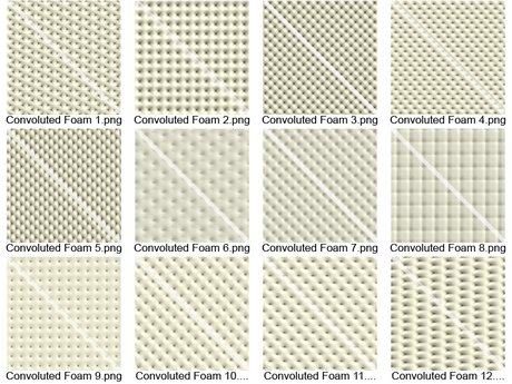 Second Life Marketplace - *Kismet* Convoluted Foam Textures (12)