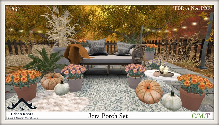 Second Life Marketplace - UR Jora Porch Set (PG)
