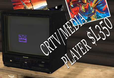 Second Life Marketplace - capipredes: CRTV Tube TV