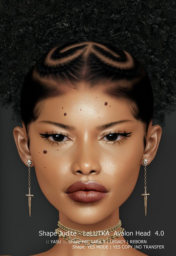 Second Life Marketplace - Shape Judite - LeLUTKA Avalon Head 4.0