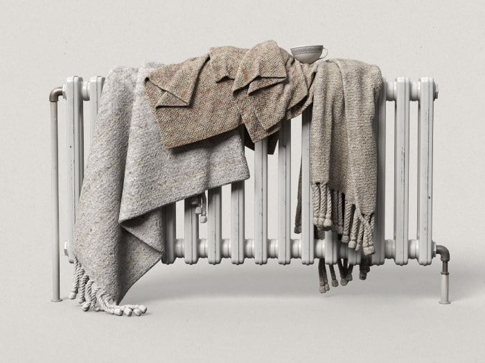 Second Life Marketplace - Nutmeg. Cluttered Radiator / add me