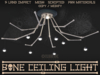 Second Life Marketplace - ONIRIK - Bone Ceiling Light (Scripted)