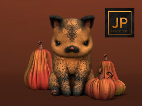 Second Life Marketplace - 13.YOKAI - Boo Kitty - Kitty w Pumpkins [pumpkin]