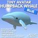 Second Life Marketplace - Tiny Humpback Whale Avatar (BLUE)