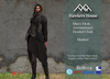 Second Life Marketplace - *HH* Men's Mesh Asymmetrical Hooded Cloak Mottled