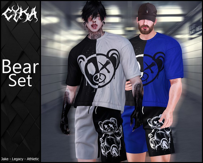 Second Life Marketplace - CYKA - Bear Shirt // Fatpack
