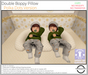 Second Life Marketplace - ! Whippersnappers ! - Double Boppy Pillow ...