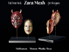 Second Life Marketplace - ZM - Halloween - Demon Masks Deco FULL PERM MESH