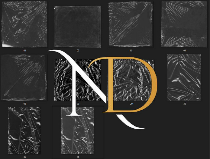 Second Life Marketplace - N&D plastic wrap Textures - full perm.