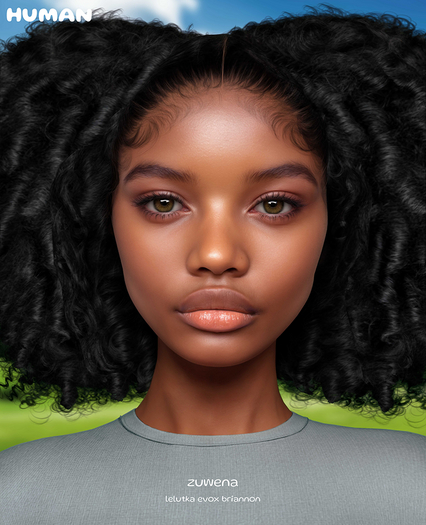 Second Life Marketplace - human+ zuwena skin praline - lel evox