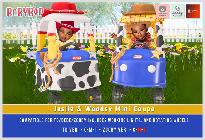 Second Life Marketplace - ::bb:: PlayStory - The Jeslie Mini Coupe - Zooby