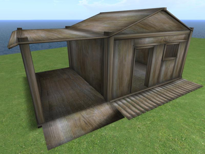Second Life Marketplace - [VORTEX]Prefab Sculpty House #1 COPY/MOD