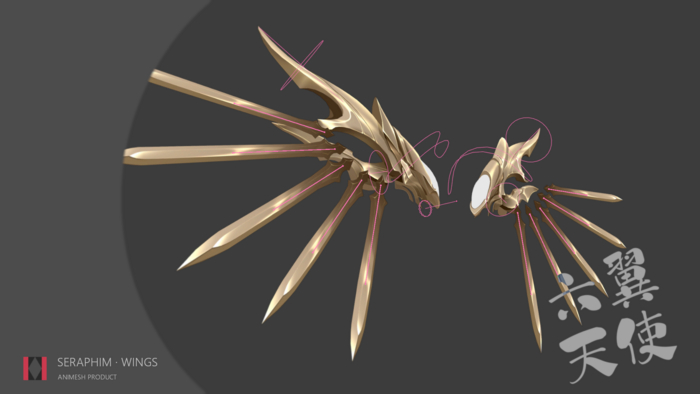 Second Life Marketplace - [k.k] Seraphim_Wings